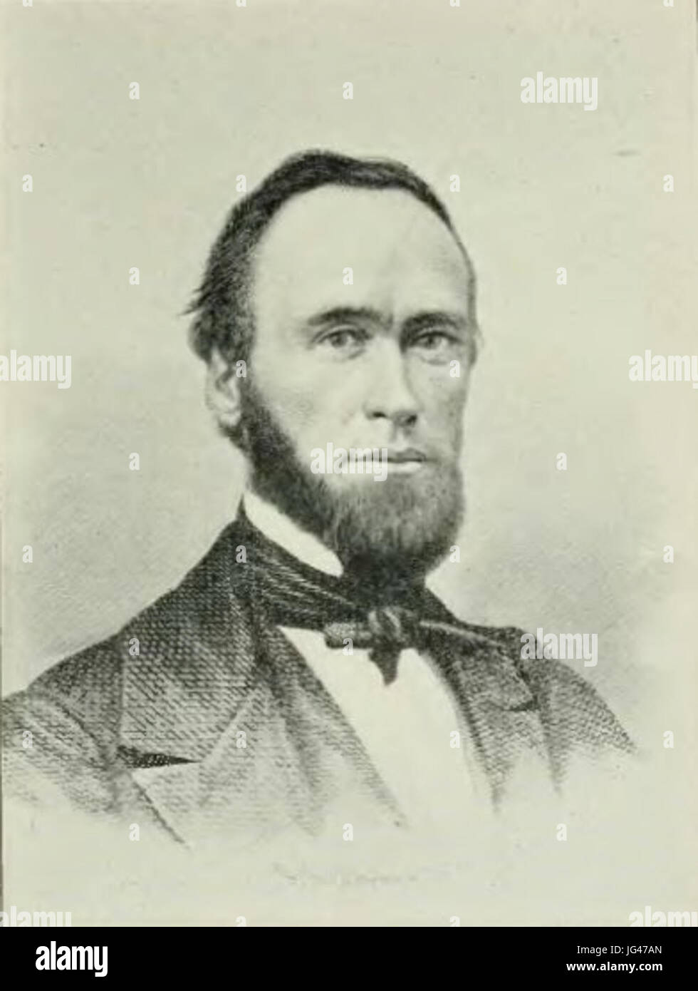 Oran Faville First Lieutenant-Governor - History of Iowa Stock Photo ...
