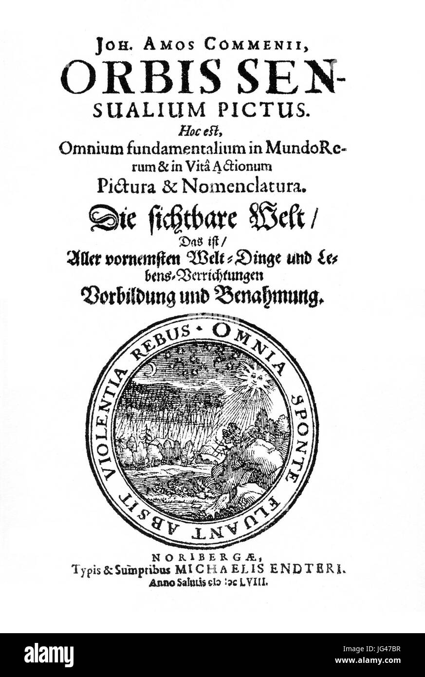 Orbis pictus hi-res stock photography and images - Alamy