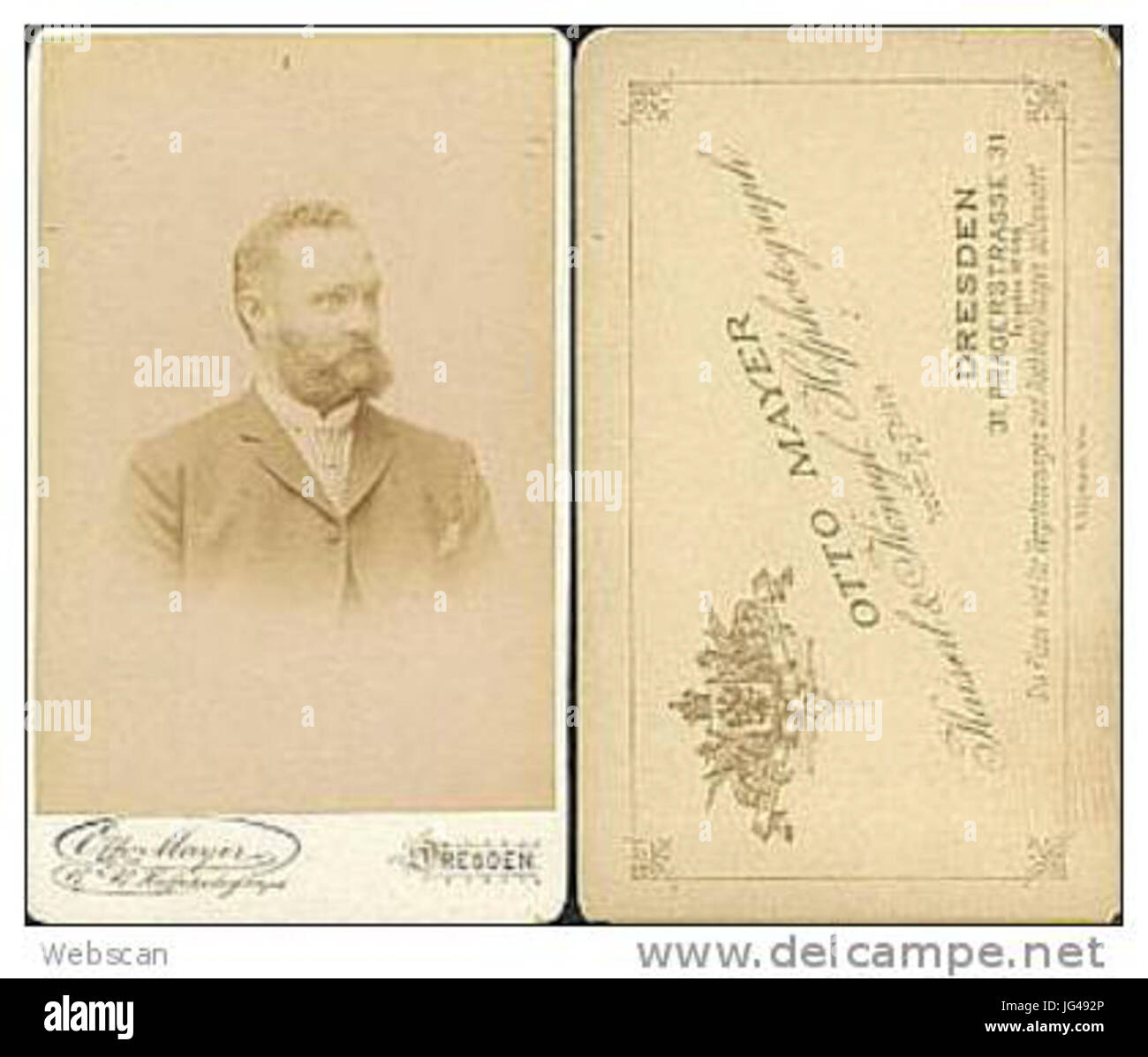 Otto Mayer Prager Straße Stock Photo - Alamy