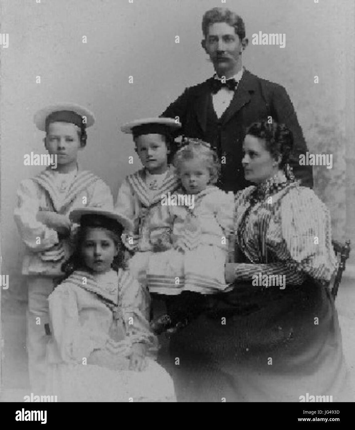 Otto Neumüller och Selma 1898 Stock Photo - Alamy