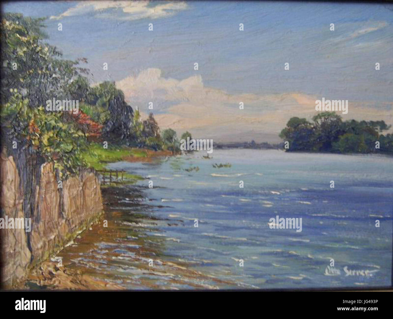 Otto Serner Steilküste Stock Photo - Alamy