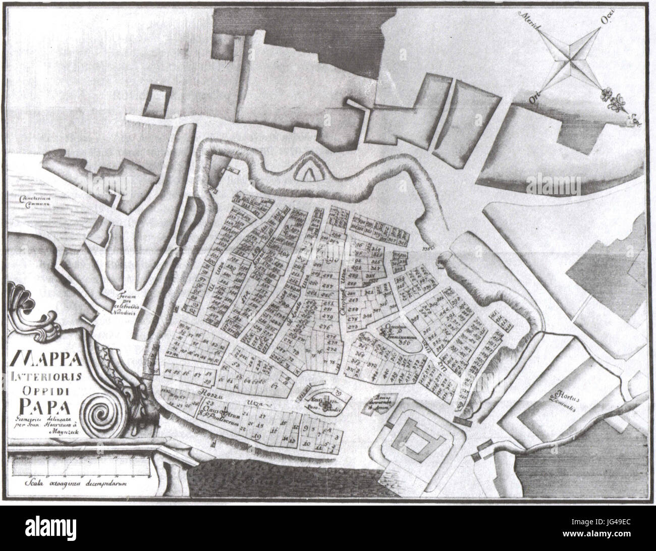 Papa old map hi-res stock photography and images - Alamy