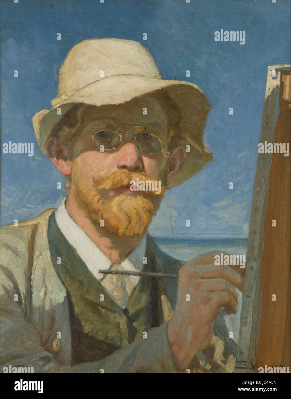 P s kroyer painting hi-res stock photography and images - Alamy