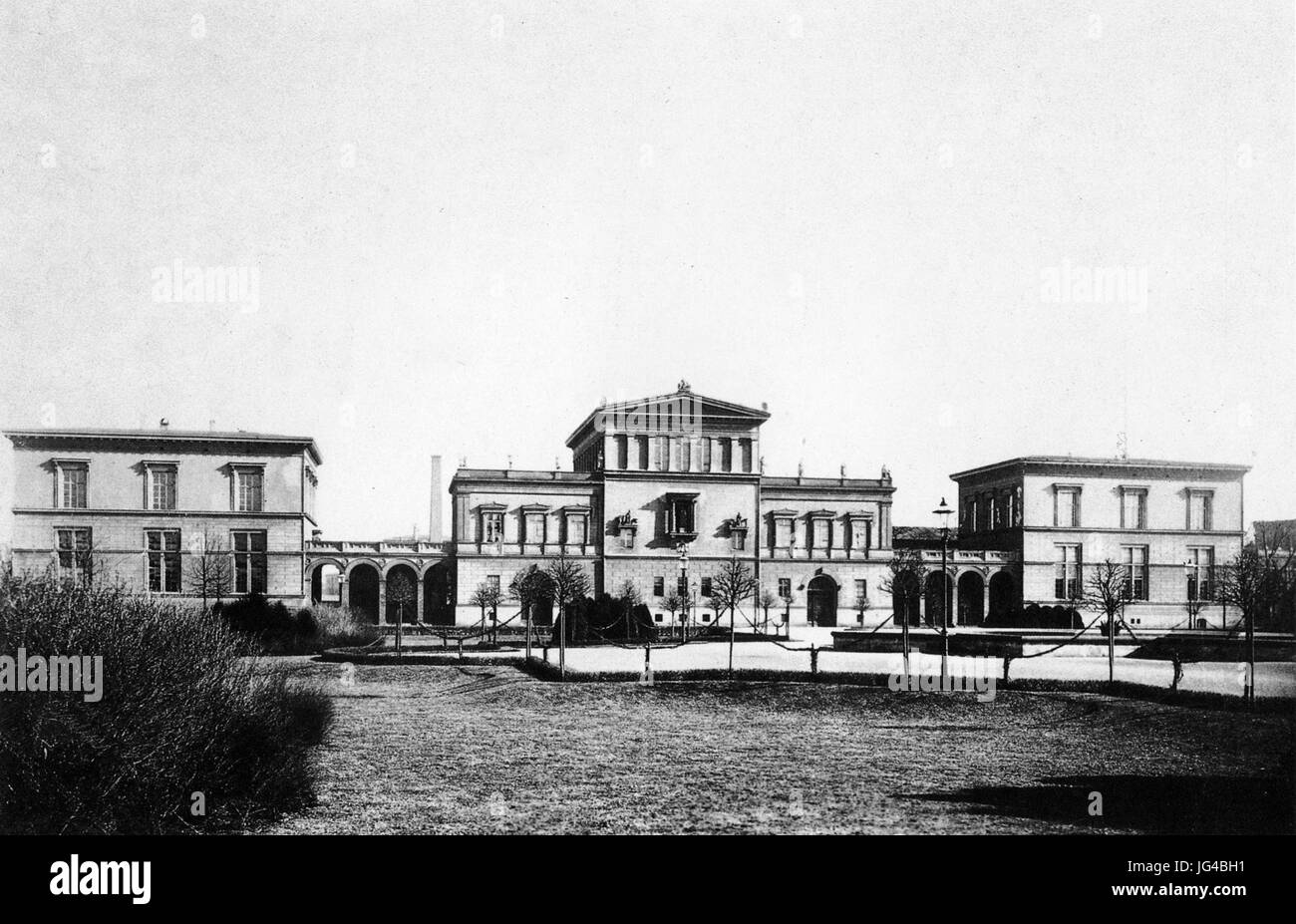 Palais Raczynski, Berlin 1876 Stock Photo - Alamy