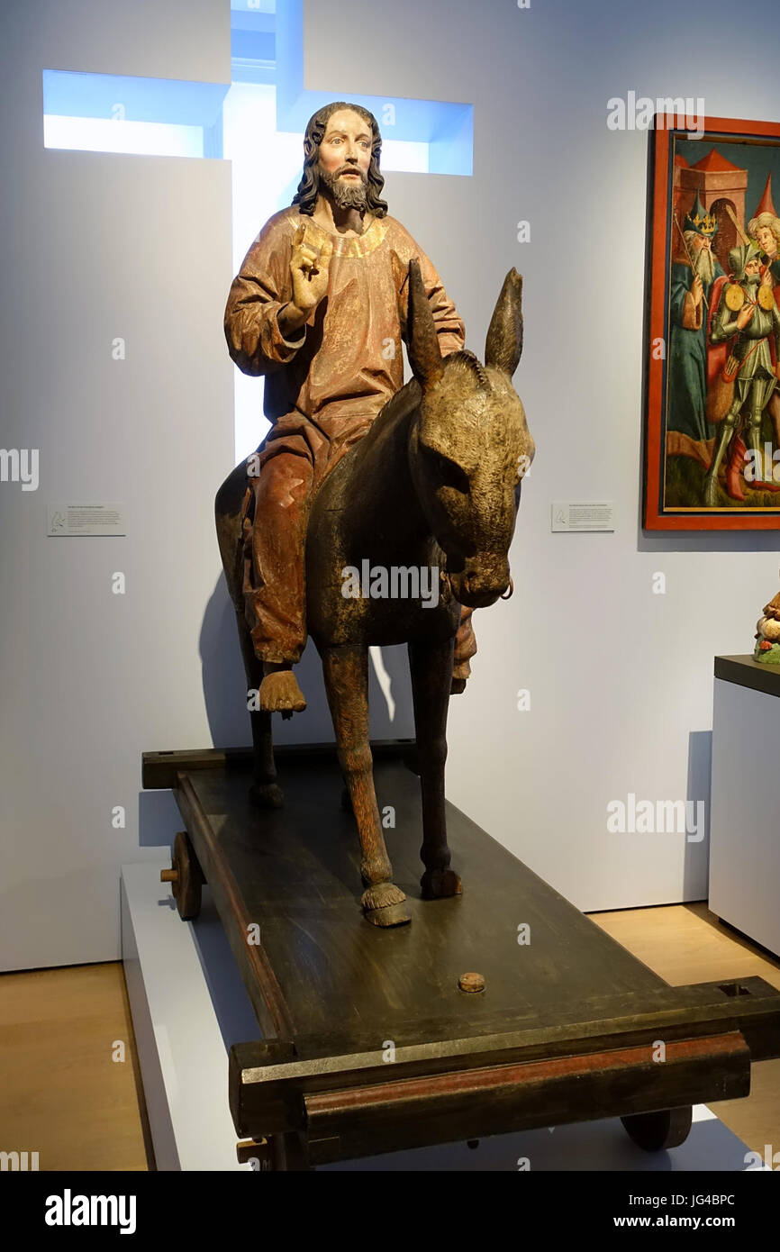 Palmesel, Ulm, Kreis Ulm, c. 1490 AD - Landesmuseum Württemberg - Stuttgart, Germany - DSC03041 ...