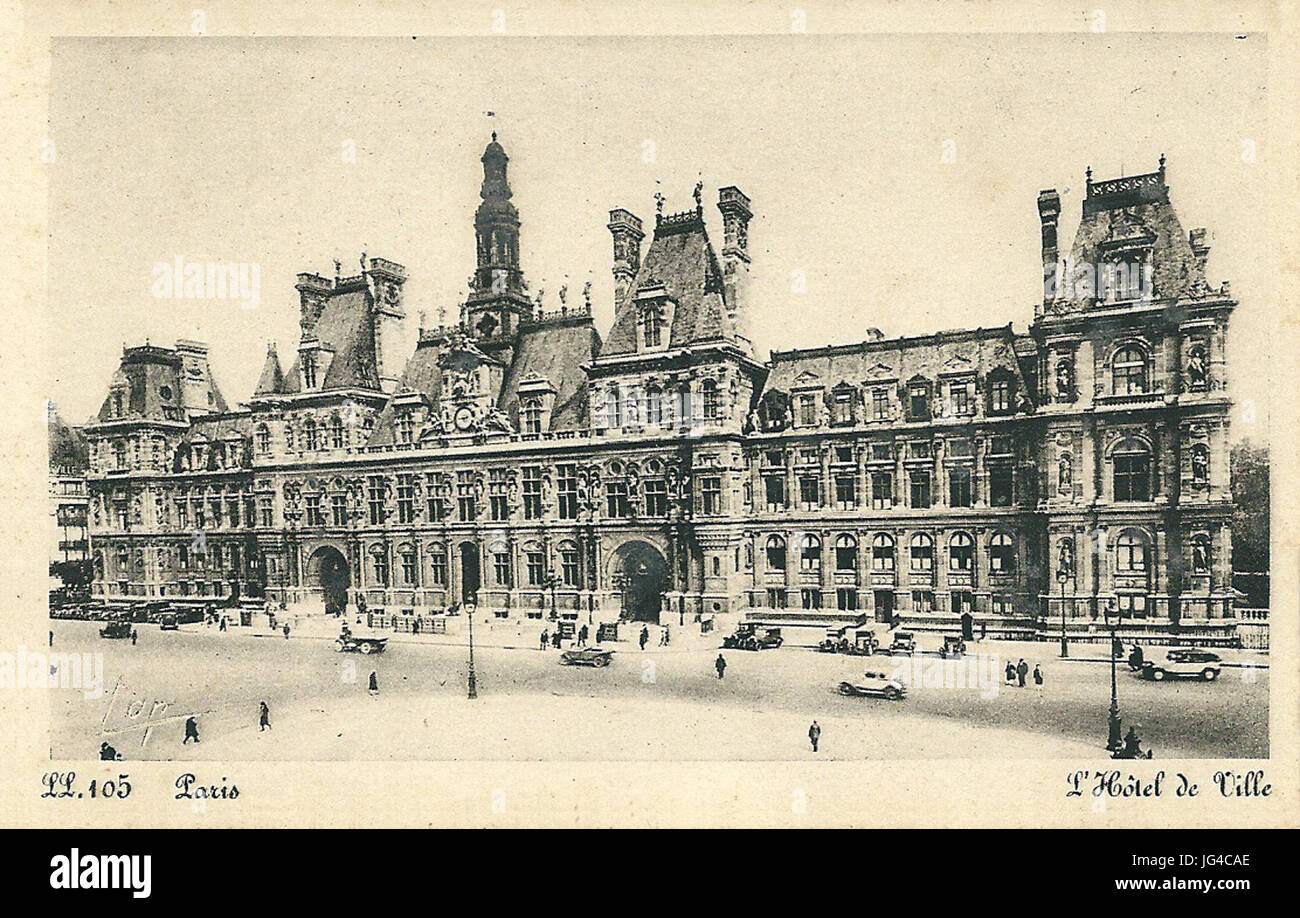 Vintage paris 1935 hi-res stock photography and images - Alamy