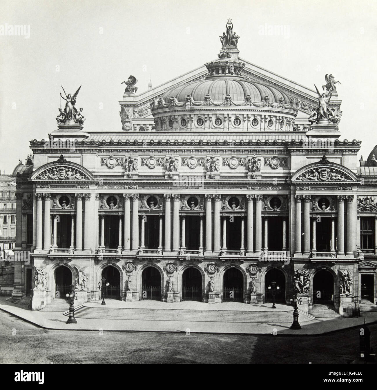 Paris Opera House, ca. 1900-40 Stock Photo - Alamy