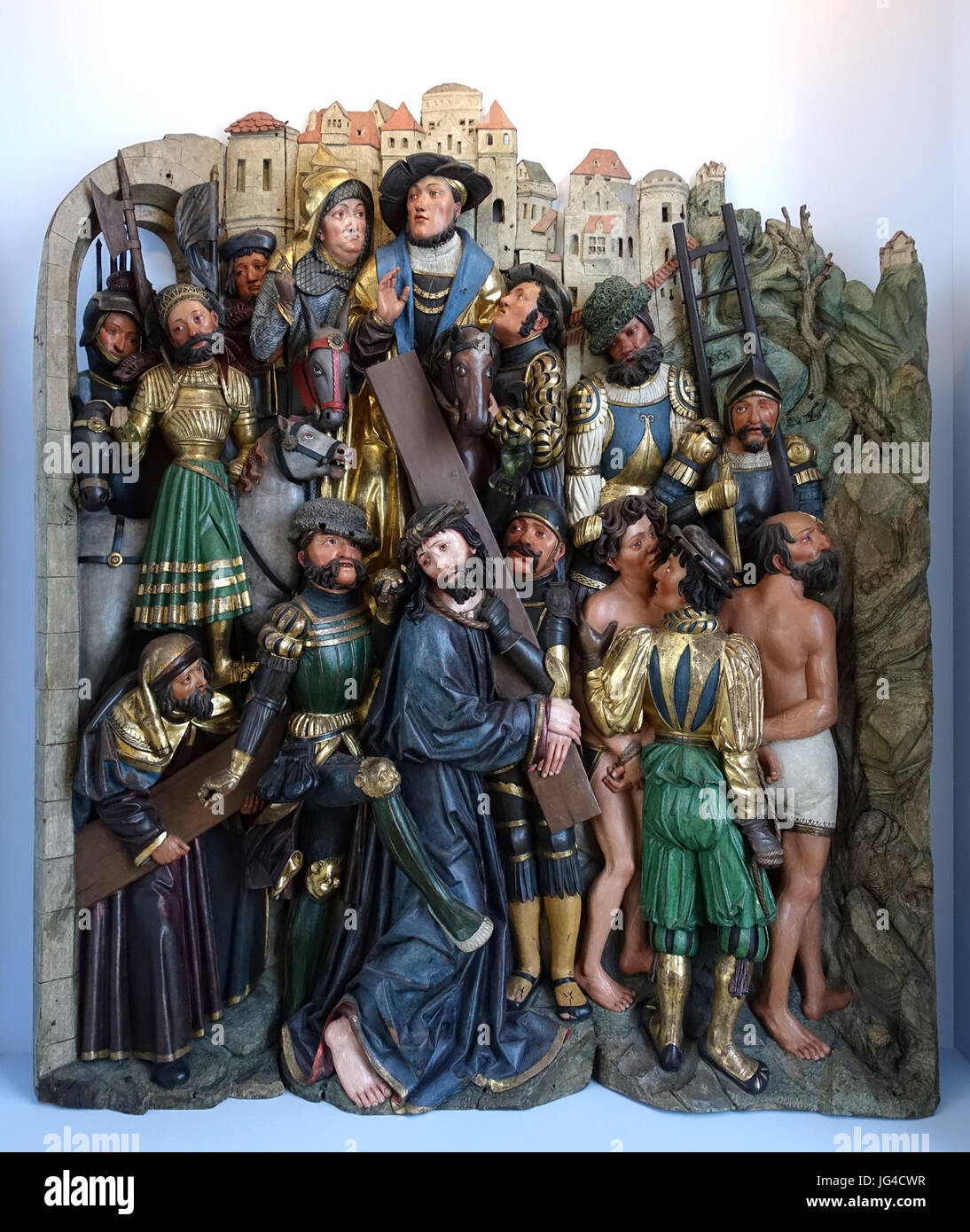 Christ bearing his cross painting hi-res stock photography and images - Alamy
