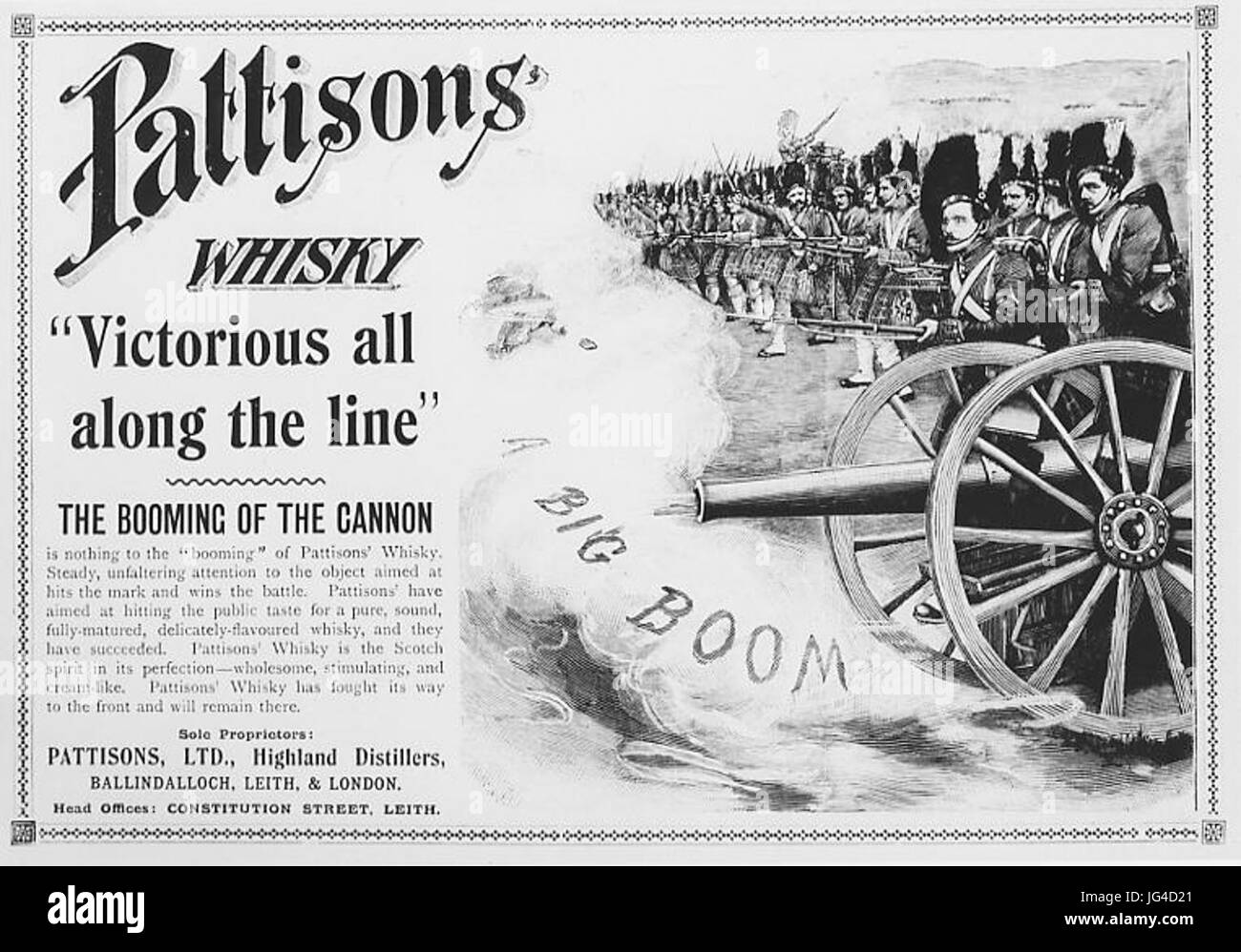 Pattison s advertising Stock Photo - Alamy