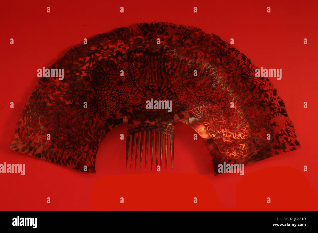 Peinetón de carey - Anónimo Stock Photo - Alamy