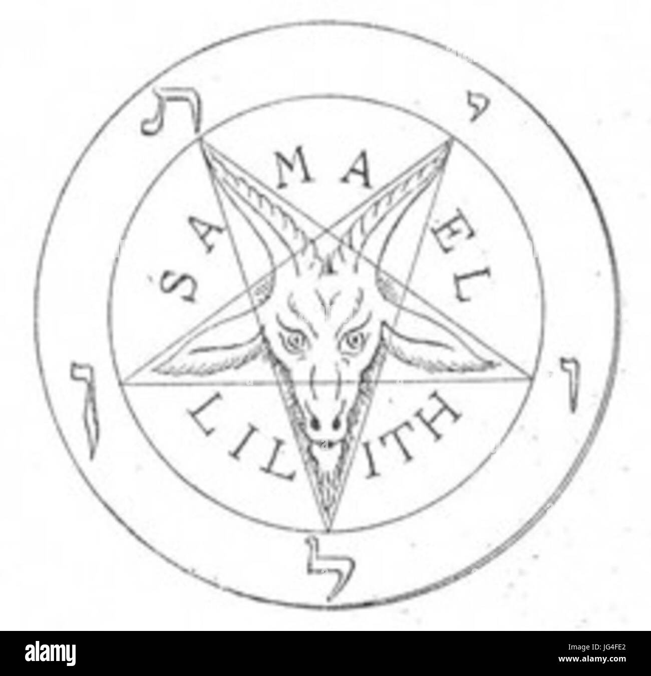 Pentagram ancient Cut Out Stock Images & Pictures - Alamy