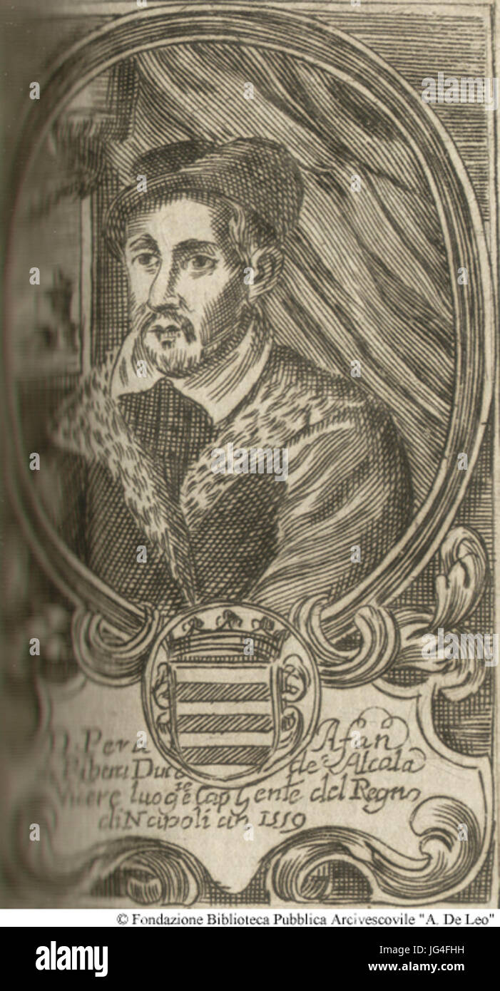 Perafan de Ribera duca de Alcalà Stock Photo - Alamy