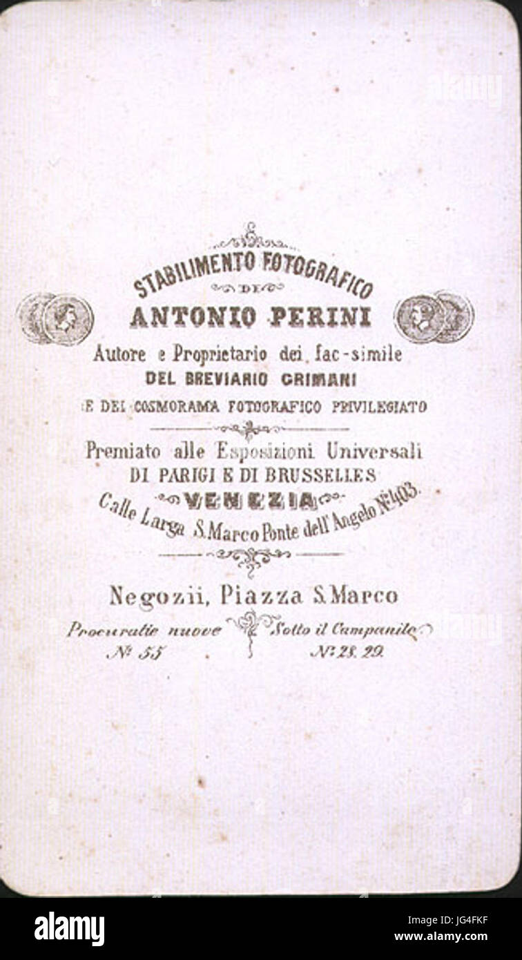 Antonio perini hi-res stock photography and images - Alamy