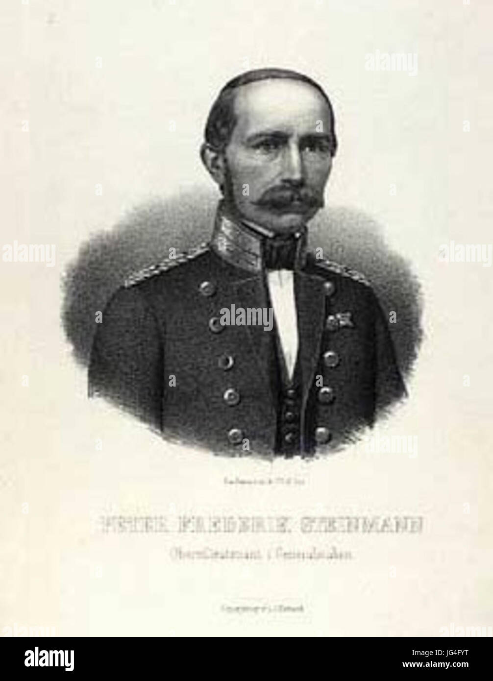 Peter Frederik Steinmann 1812-1894 by Bærentzen Stock Photo - Alamy