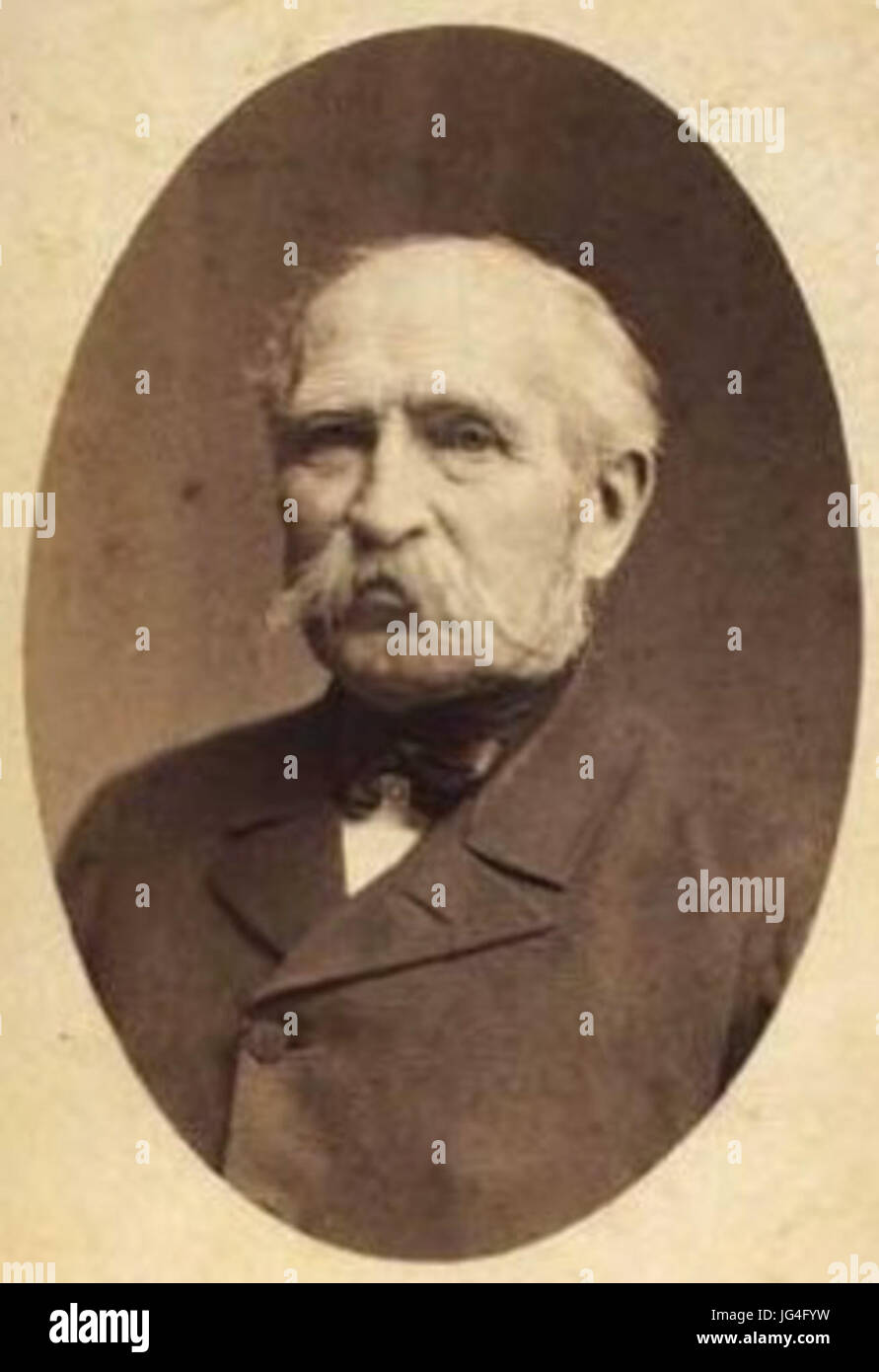 Peter Frederik Steinmann 1812-1894 by Hansen 26 Weller 1882 Stock Photo ...