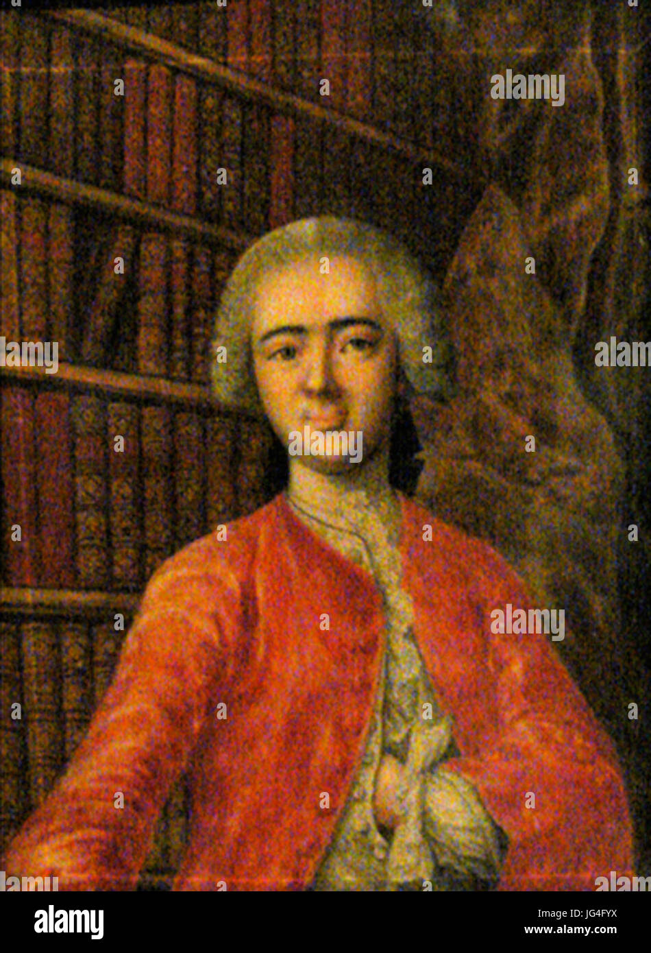 Peter Frederik Suhm 28miniature29 Stock Photo - Alamy