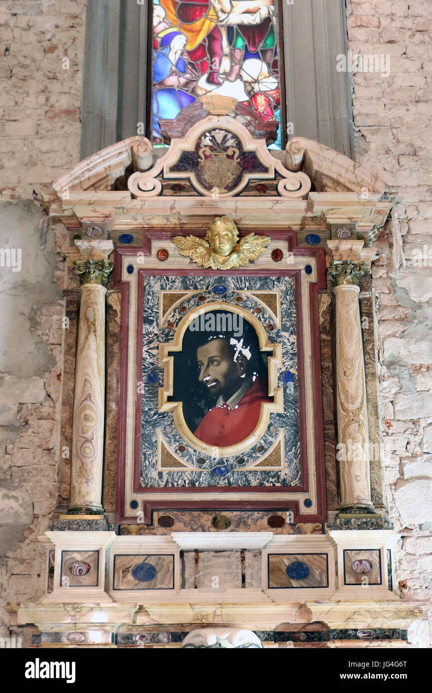 Florence, Restoration of Chapel Capponi in Santa Felicita with ...