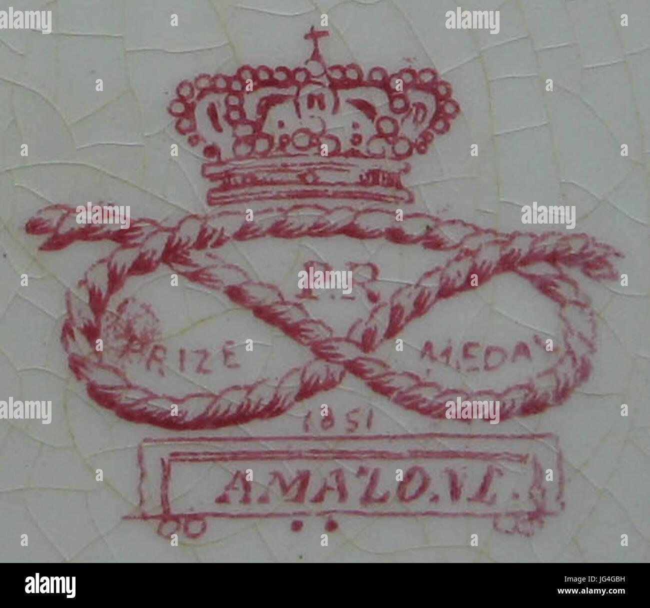 Petrus Regout 26 Co. mark 020 28129 Stock Photo - Alamy