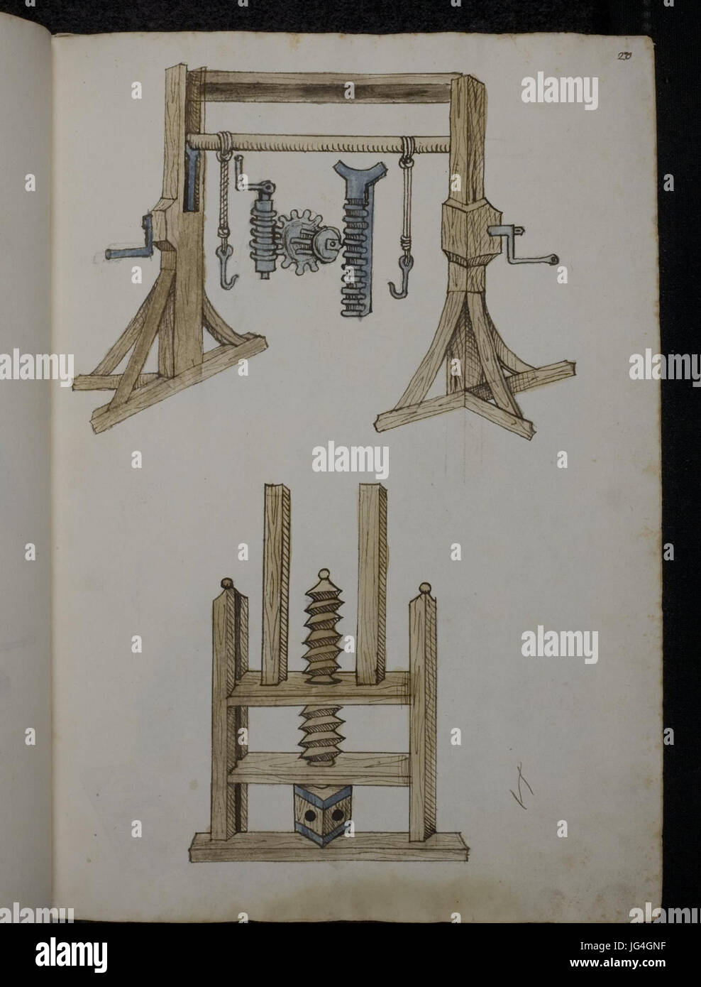 Philipp Mönch - Kriegsbuch - cod. pal. germ. 126 - 053 Stock Photo - Alamy