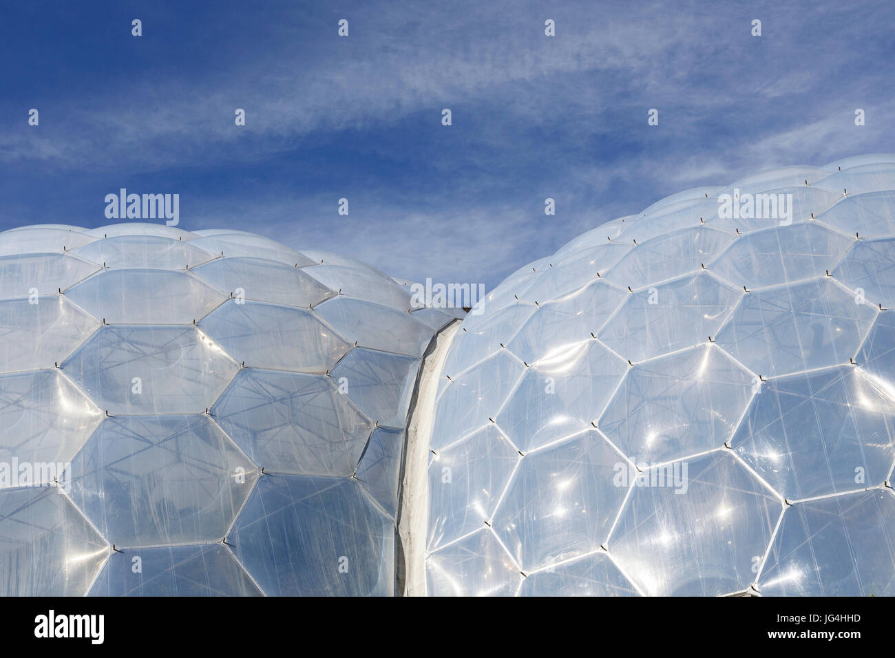 Eden Project - Biomes Stock Photo - Alamy