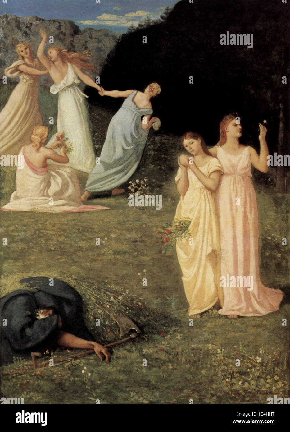 Pierre cécile puvis chavannes hi-res stock photography and images - Alamy