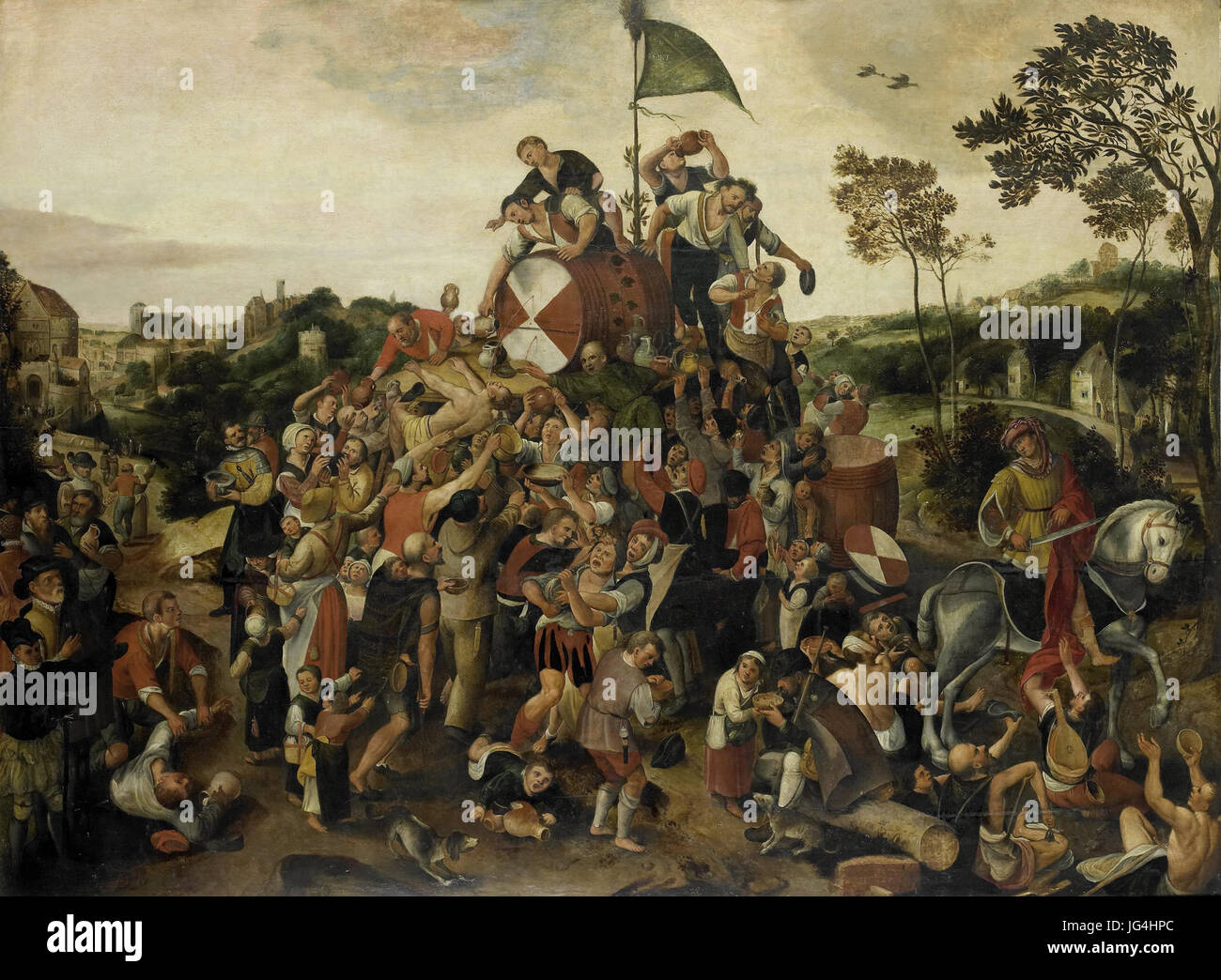 Pieter Balten - St Martin s Day Kermis (Rijksmuseum Stock Photo - Alamy