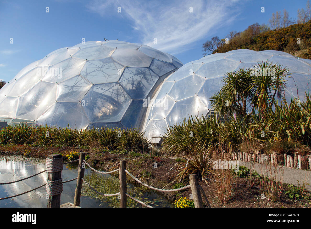 Eden Project - Biomes Stock Photo - Alamy