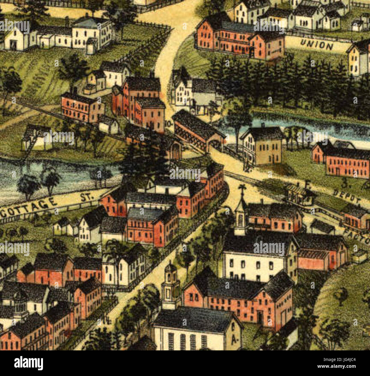 Map Of Goffstown High Resolution Stock Photography and Images - Alamy