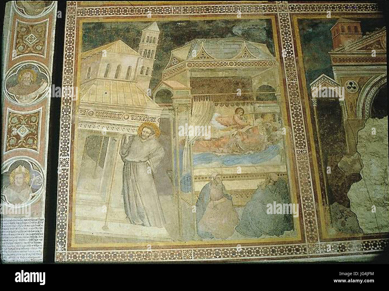 Pistoia San Francesco Storie di San Francesco 28134329 Stock Photo - Alamy