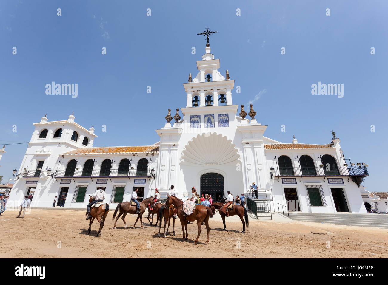 Spanish horse rider rocio hi-res stock photography and images - Alamy