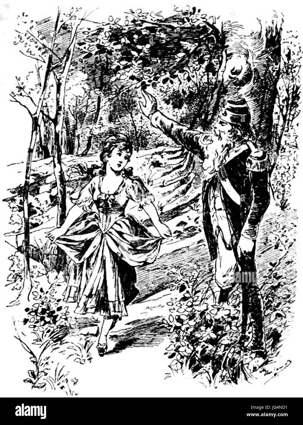 Storybook picture Black and White Stock Photos & Images - Alamy