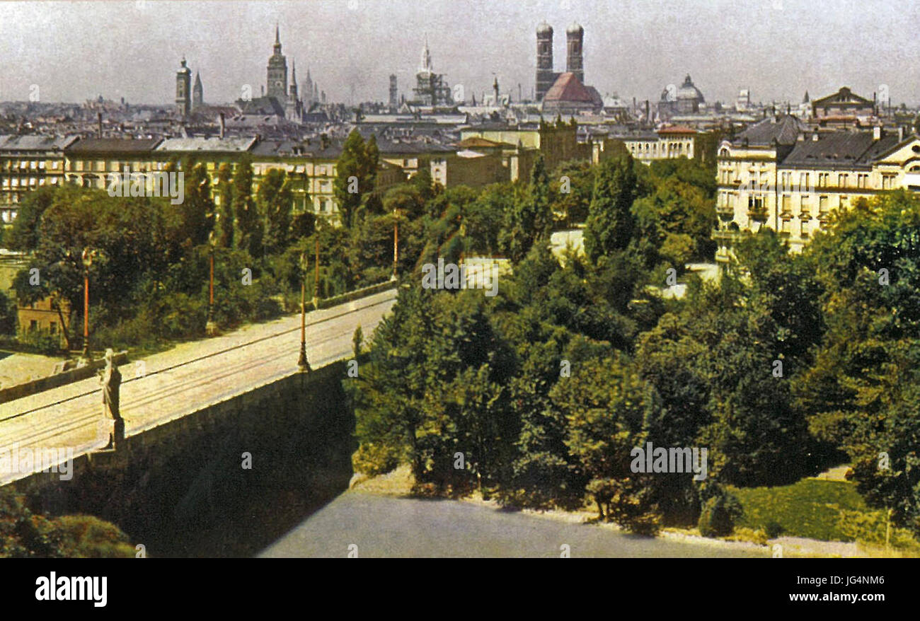 Munchen map hi-res stock photography and images - Alamy