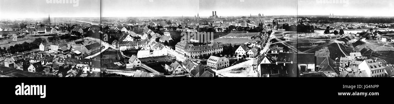 Map of munchen hi-res stock photography and images - Alamy