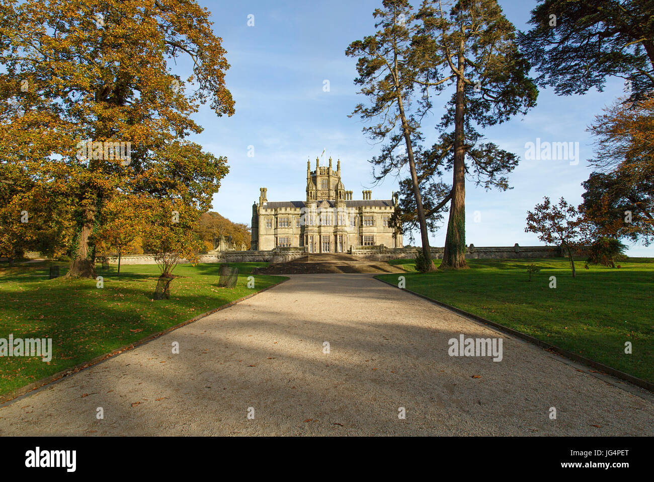 Margam House - Margam Counrty Park Stock Photo - Alamy