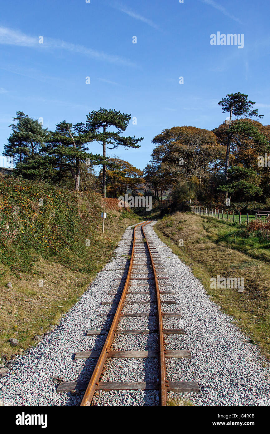 Small Guage Railroad Track Stock Photo - Alamy