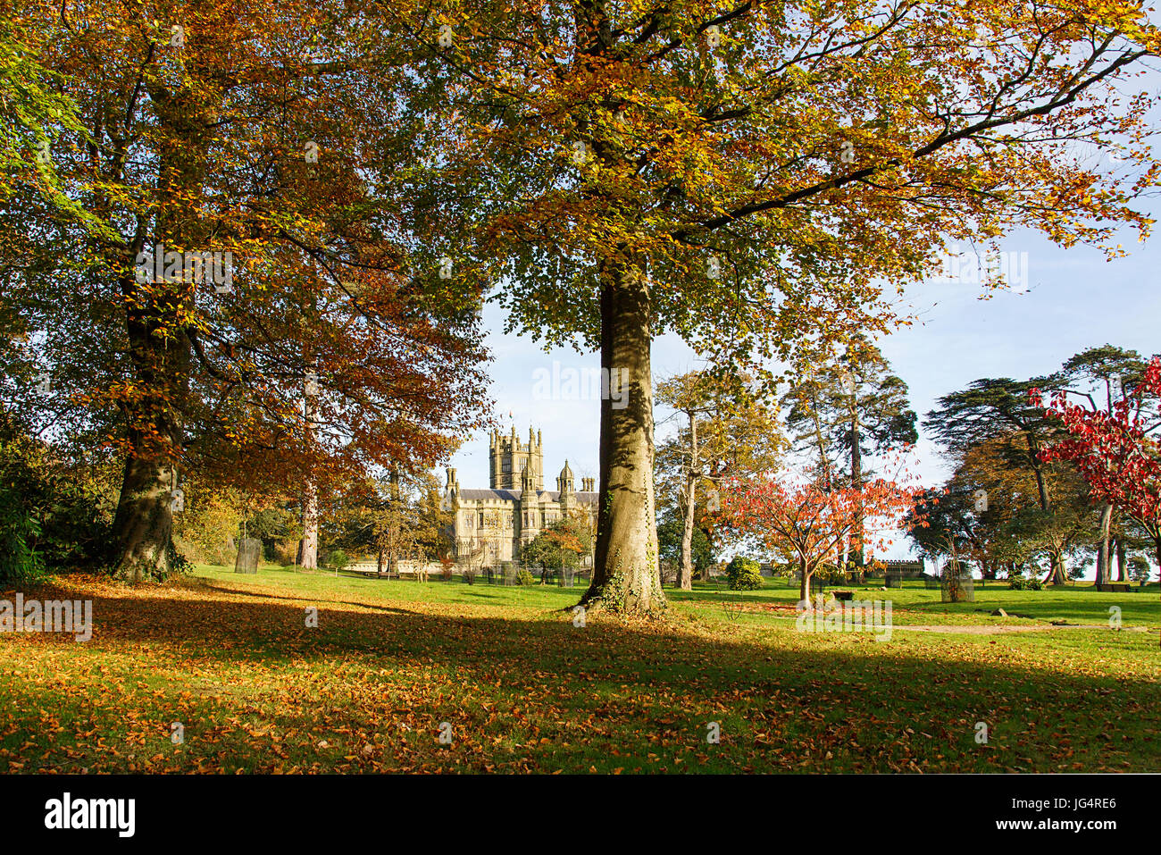 Margam House - Margam Counrty Park Stock Photo - Alamy