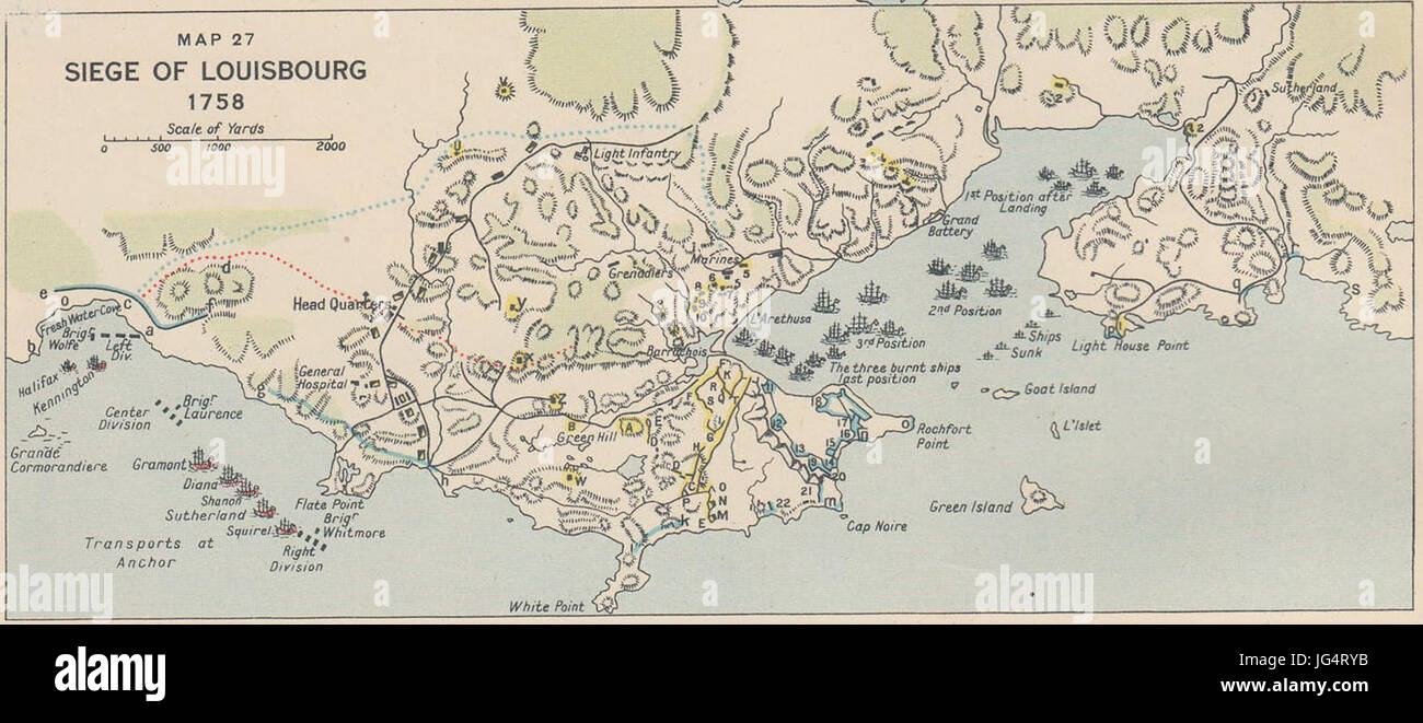 Siege of louisbourg hi-res stock photography and images - Alamy