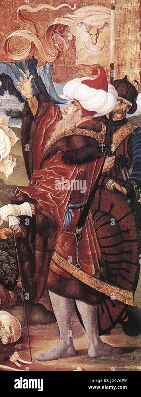 M.S. mester Kálvária (részlet Stock Photo - Alamy