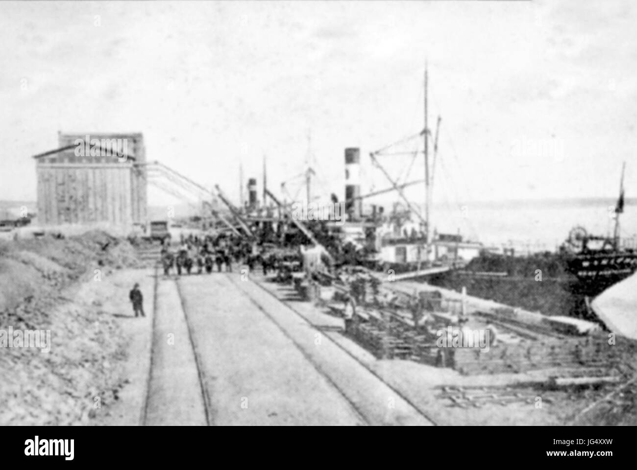 Port Elevator, Nikolaev, c. 1900 Stock Photo - Alamy