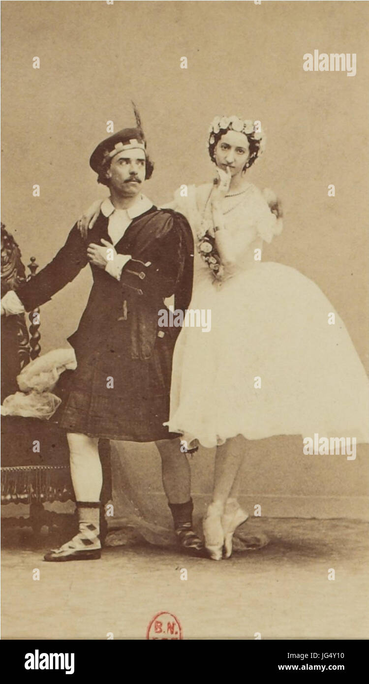 Louis Mérante Emma livry Stock Photo - Alamy