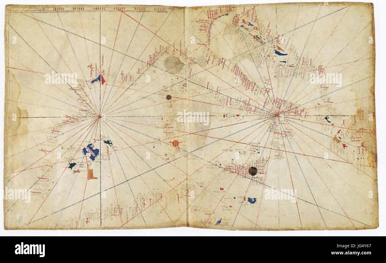 Portolan chart hi-res stock photography and images - Alamy