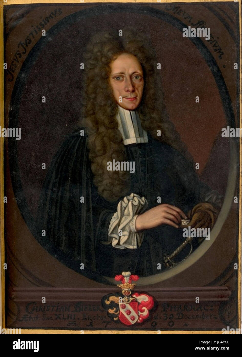 Porträtbuch Hansgericht Regensburg 1 r Stock Photo - Alamy