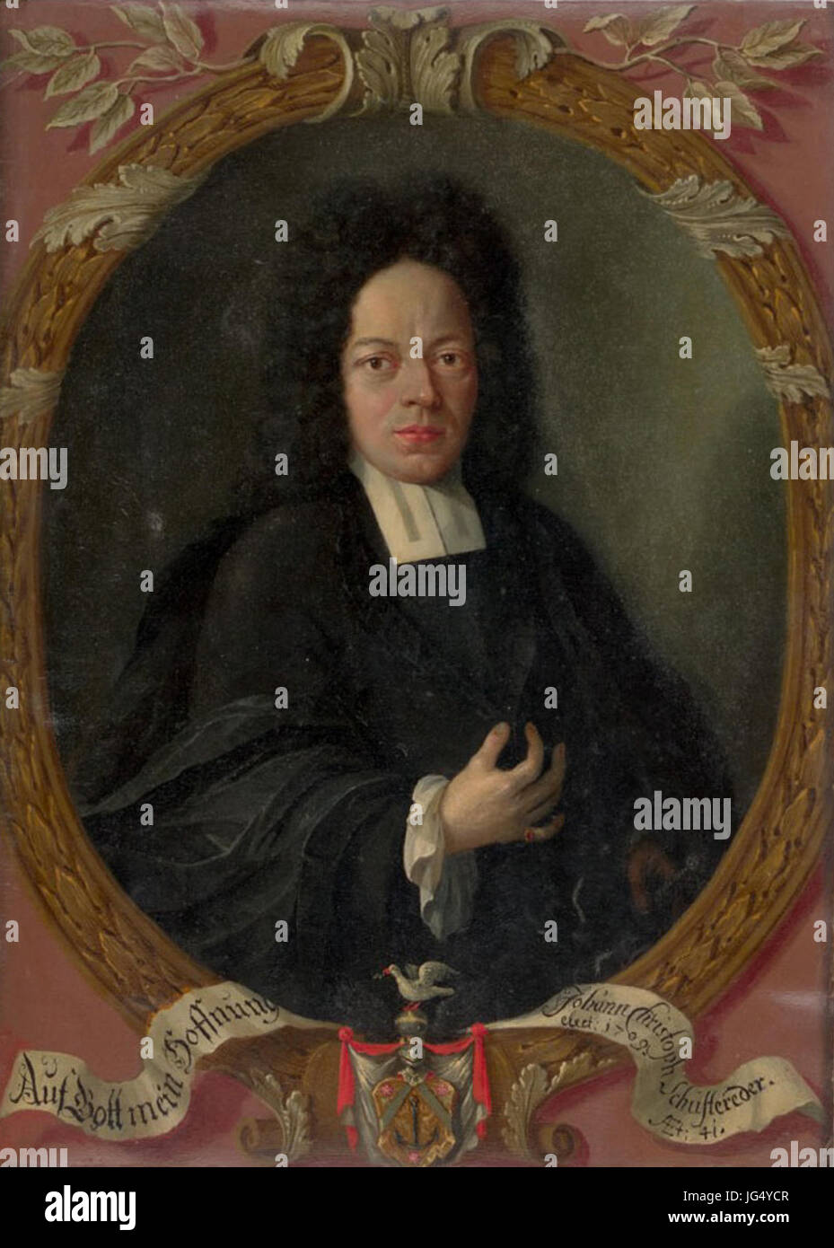 Porträtbuch Hansgericht Regensburg 131r Stock Photo - Alamy