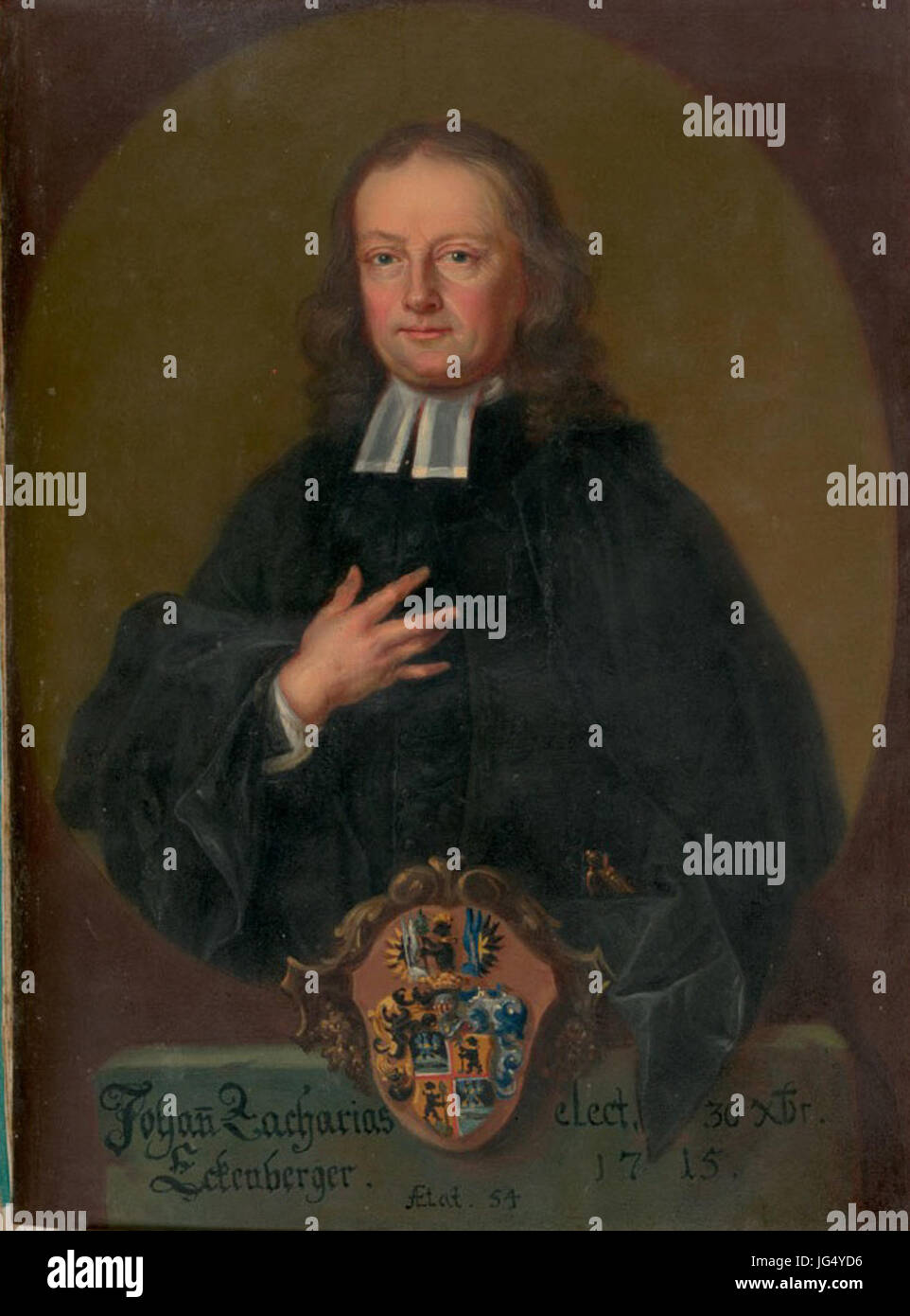 Porträtbuch Hansgericht Regensburg 140r Stock Photo - Alamy