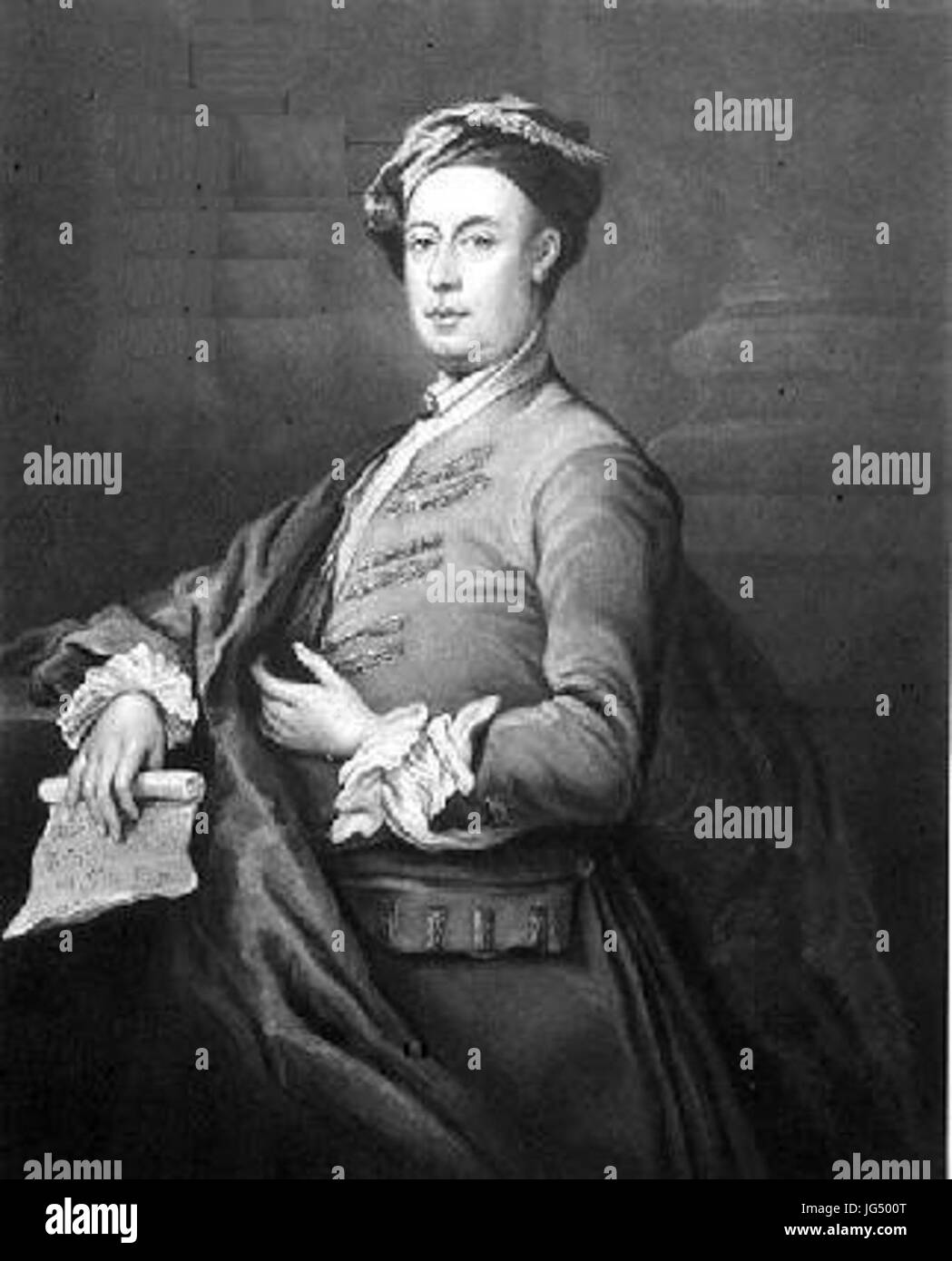 Portrait of George Frederick Handel engraved by Charles Turner 1821 ...