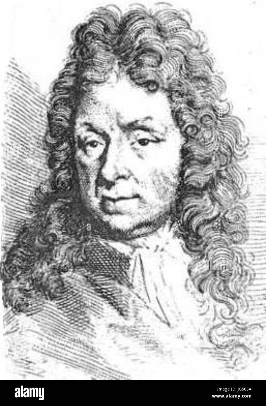 Portrait of Melchior d Hondecoeter 001 Stock Photo - Alamy