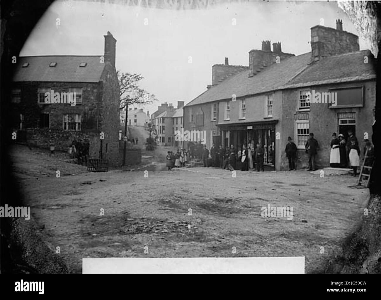 Post office Llannerch-y-medd NLW3363383 Stock Photo - Alamy