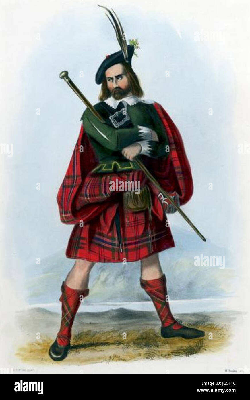 Mac Lean 28R. R. McIan29 Stock Photo - Alamy