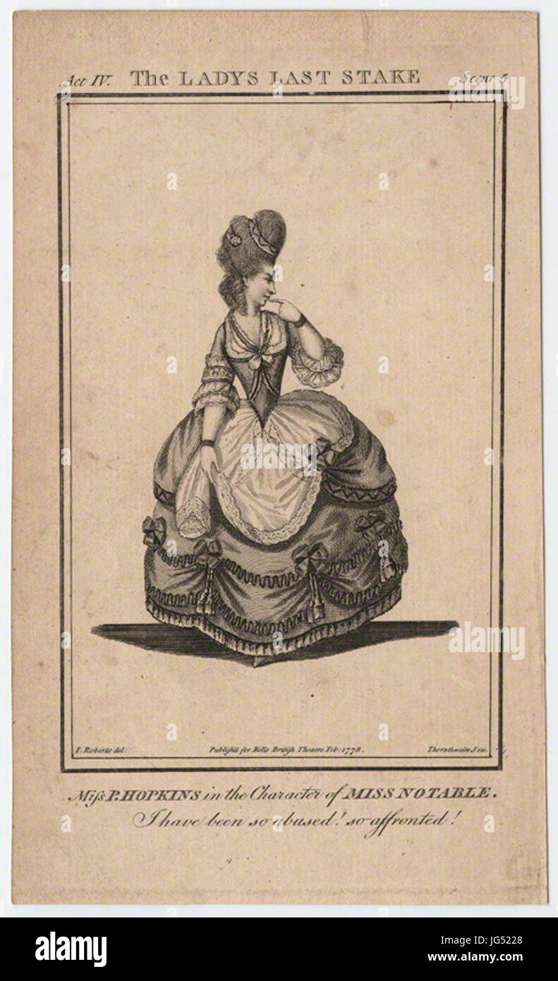 Priscilla Kemble (née Hopkins) when Miss Hopkins; as Miss Notable in ...
