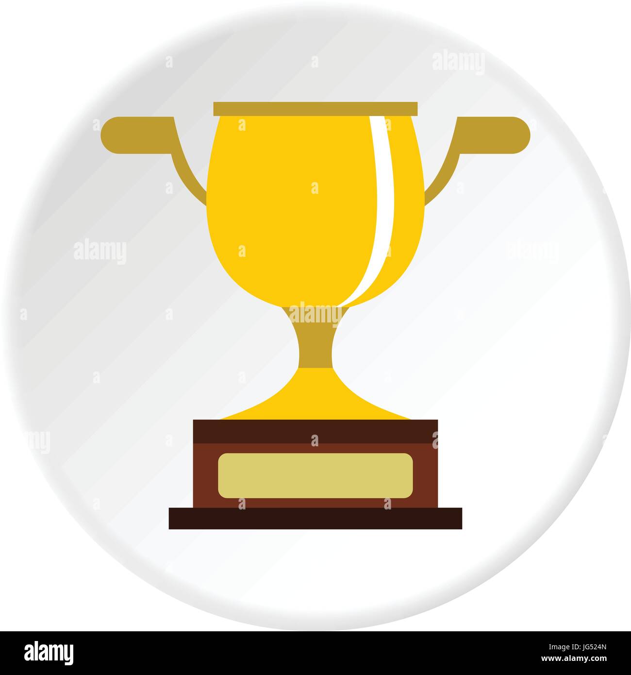 Gold cup icon circle Stock Vector Image & Art - Alamy